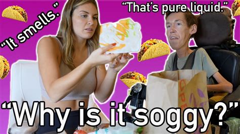 My Wife Tries Taco Bell For The First Time Squirmy And Grubs Youtube