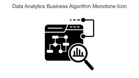 Data Analytics Business Algorithm Monotone Icon In Powerpoint Pptx Png
