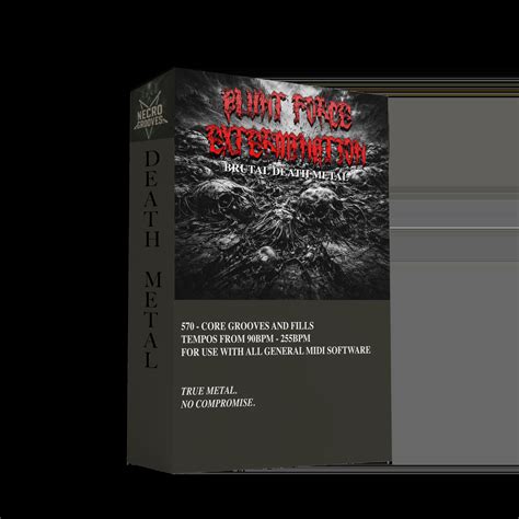 Metal Midi Drum Groove Packs — Necro Grooves