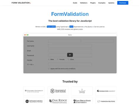 Form Validation Svelte Themes