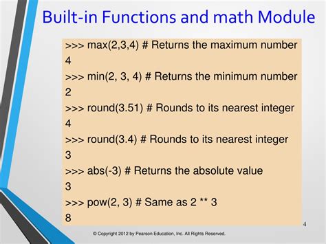 ppt chapter 3 mathematical functions strings and objects powerpoint