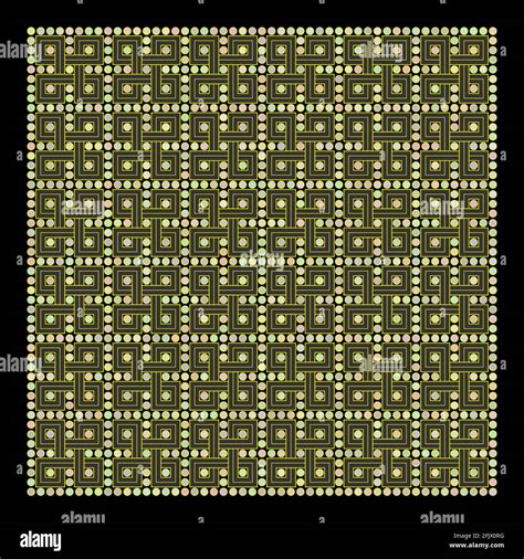 Vector Pattern Swatch Modern Stylish Texture Geometric Abstract Ornament Stock Vector Image