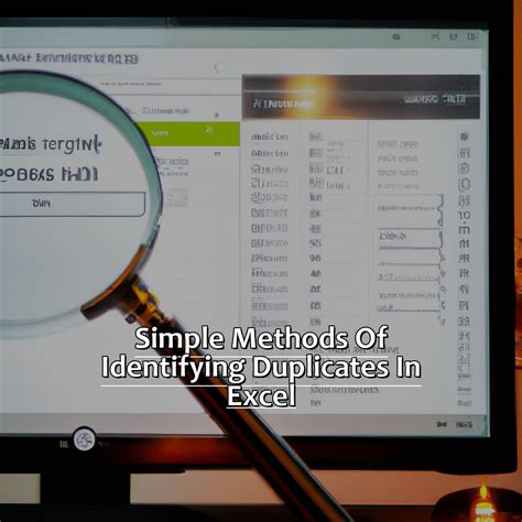 How To Identify Duplicates In Excel Manycoders