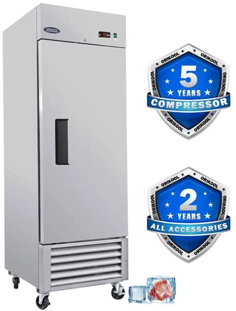 Commercial Freezer 23 Cuft With 1 Solid Door Reach In Freezers