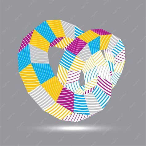 Premium Vector Spatial Vector Colorful Object Isolated 3d Technology