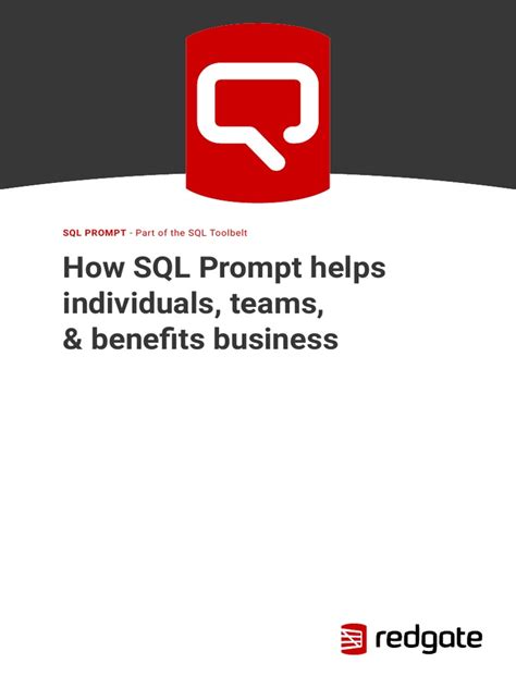 Sql Roi Guide Pdf Data Management Software Application Software
