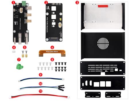 Multi Functional All In One Mini Computer Kit For Raspberry Pi 5
