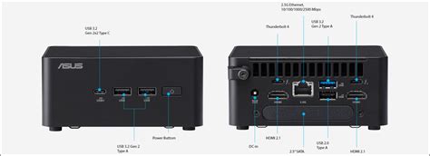ASUS NUC 14 Pro Tall Core Ultra 5 Barebones Mini PC Computer Alliance