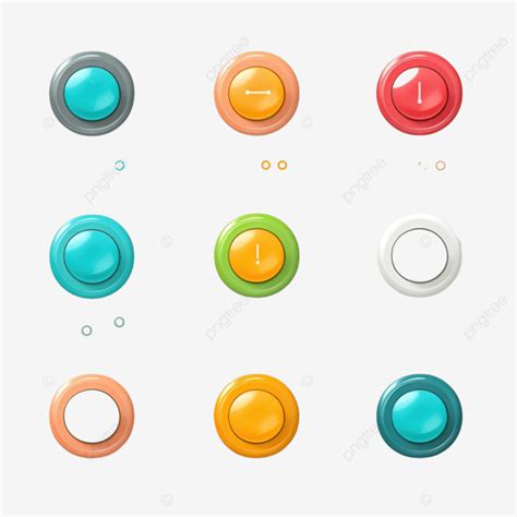 제어 버튼 인터페이스 요소 제어 단추 상호 작용 Png 일러스트 및 이미지 에 대한 무료 다운로드 Pngtree