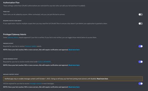 Discord Issue As Of September 1st The Bot Doesnt Respond To