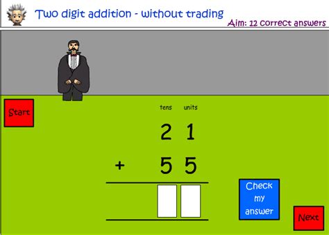 Addition Of Two Digit Numbers Without Trading Studyladder Interactive Learning Games