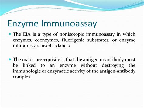 Enzyme Immunoassay Examples At Despina Olson Blog