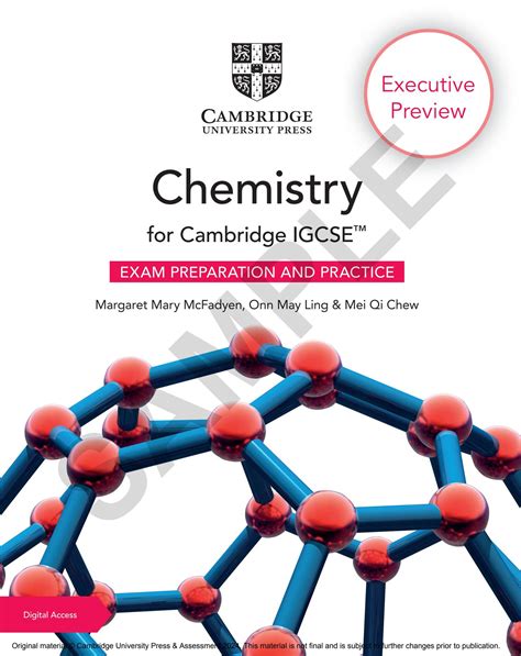 Epp Igcse Chemistry Executive Preview Digital By Cambridge International Education Issuu