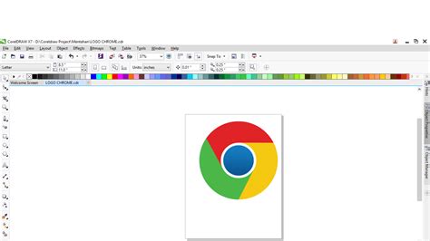 Cara Membuat Warna Chrome Di Coreldraw Ide Perpaduan Warna
