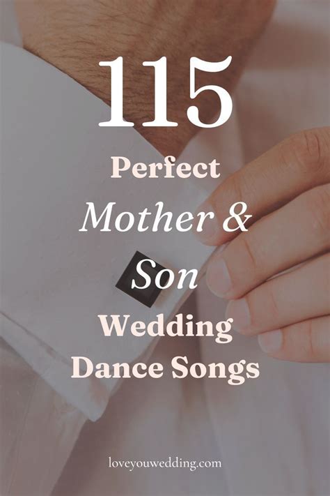 115 Best Mother And Son Wedding Songs For Your Playlist Mother Son