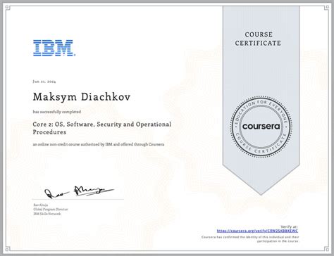 Maksym Diachkov On Linkedin Ibmsecurity Ibmsecurityoperationalprocedures Ibm Ibmskillsnetworks