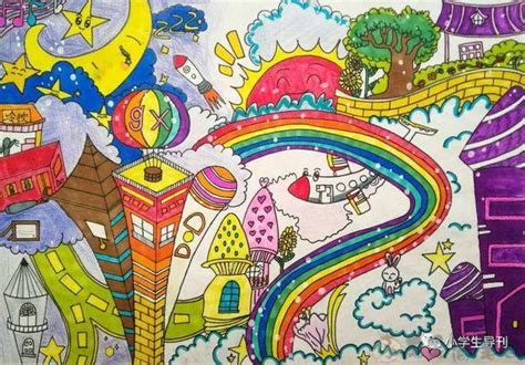 未来世界简笔画 素描 未来世界简笔画 想象 伤感说说吧