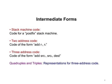 Intermediate Code Generation Pptx