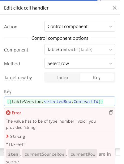 Selectrow Does Not Work 💬 App Building Retool Forum