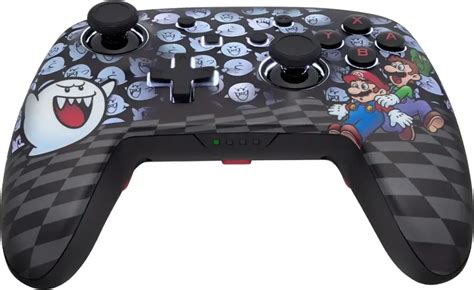 Powera Enhanced Wireless Controller For Nintendo Switch With Lumectra Mario Peek A Boo Powera Enhanced Wireless Controller For Nintendo Switch With Lumectra Mario Peek A Boo