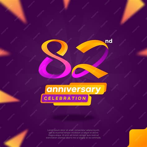 Premium Vector Number 82 Logo Icon Design 82nd Birthday Logo Number