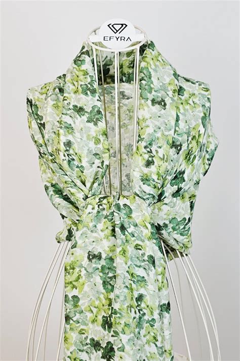 Esarfa Vascoza Femei Verde • Efyra