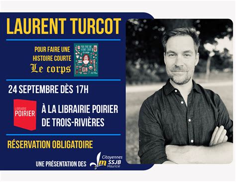 Conférence Laurent Turcot 24 Septembre Société Saint Jean Baptiste De La Mauricie
