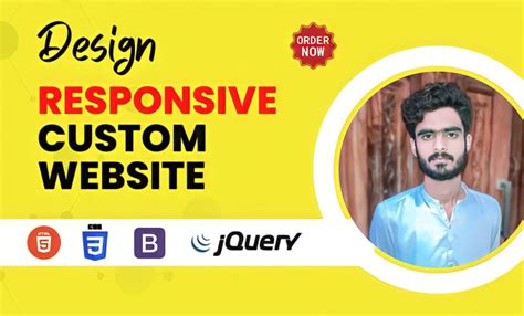 Design Custom Website With Html Css And Bootstrap By Devtawassal Fiverr