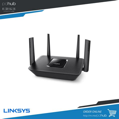 Pchub Linksys Ea8300 Router Wifi Ac2200 Mu Mimo Triple Band Gigabit 4 Antenna Lazada Ph