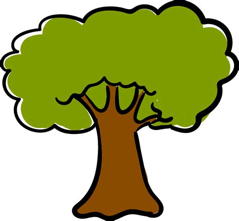 Oak Tree Clip Art Vector