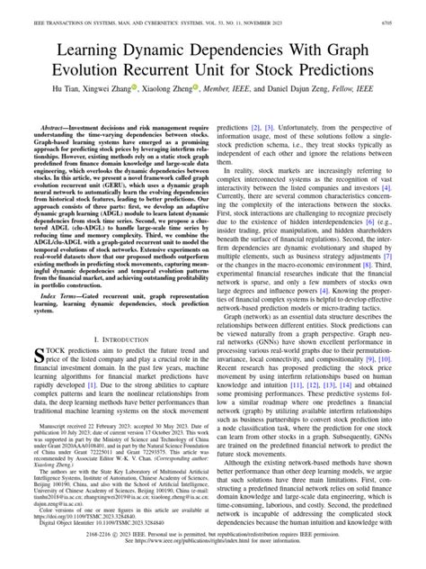 Learning Dynamic Dependencies With Graph Evolution Recurrent Unit For