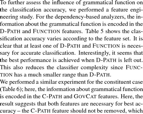 Semantic Role Classification Accuracy Download Table