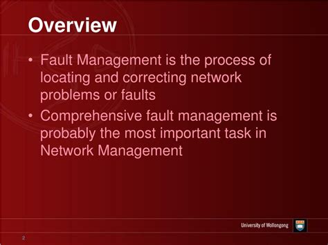 PPT Fault Management PowerPoint Presentation Free Download ID