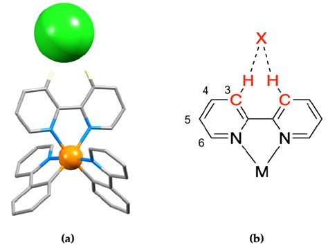 A The Chloride Ion Interaction With H 3 And H 3 Of The Download
