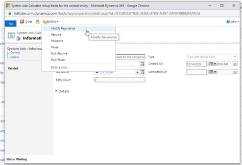 Change The Rollup Field Update Frequency In Dataverse Or Dynamics Softchief Learn