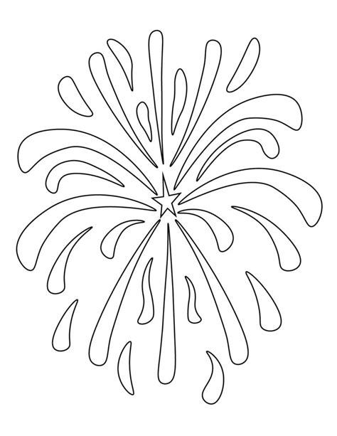 花火無料 印刷可能ぬりえ無料ダウンロード