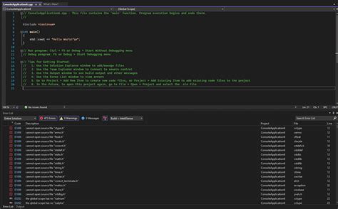 C Projects Dont Compile Throw Error Of Missing Files Rvisualstudio