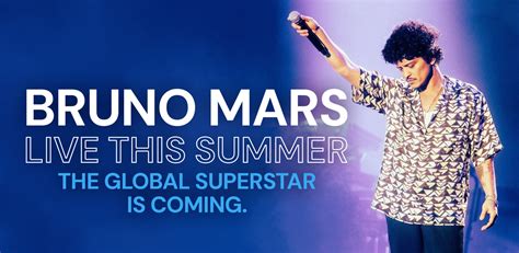 Bruno Mars Live In 2026 Seatpin