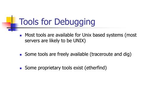 Ppt Network Debugging Powerpoint Presentation Free Download Id4753259
