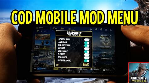 Update Cod Mobile Mod Menu Cp Walls Aimbot And More Ios Android Youtube