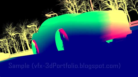 Prateek Mathur 3d Car Animation Render Passes Layers And 3d Compositing