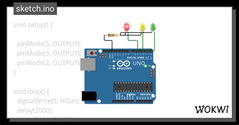 Ledblink Wokwi Esp32 Stm32 Arduino Simulator