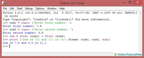 Python 7 Python Examples Onlinetutorialhub