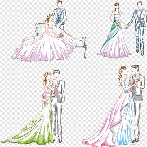 ตัวละครดอกไม้งานแต่งงาน การ์ตูน ตัวละครภาพตัดปะ Png Pngegg