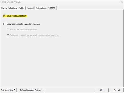 Parametric Sweep Plot Not Updating In Hfss