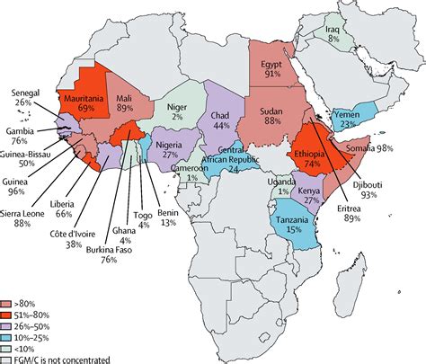 Female Genital Mutilation Map