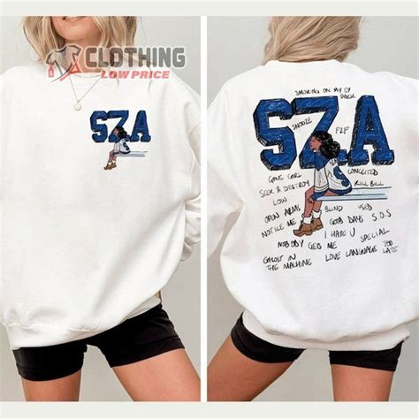 Sza Sos Tour 2024 Shirt Sza New Album Sza Merch Sza Graphic Tee Sza