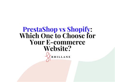 Prestashop Vs Shopify Which One To Choose For Your E Commerce Website
