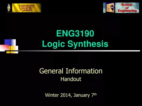 PPT ENG Logic Synthesis PowerPoint Presentation Free Download ID