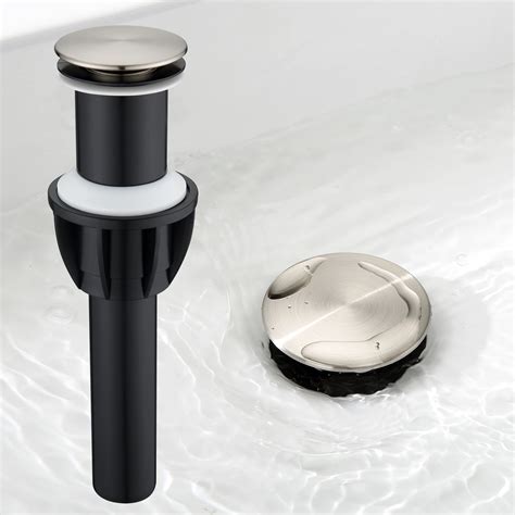 Tioriy Vessel Sink Drain Without Overflow Plastic